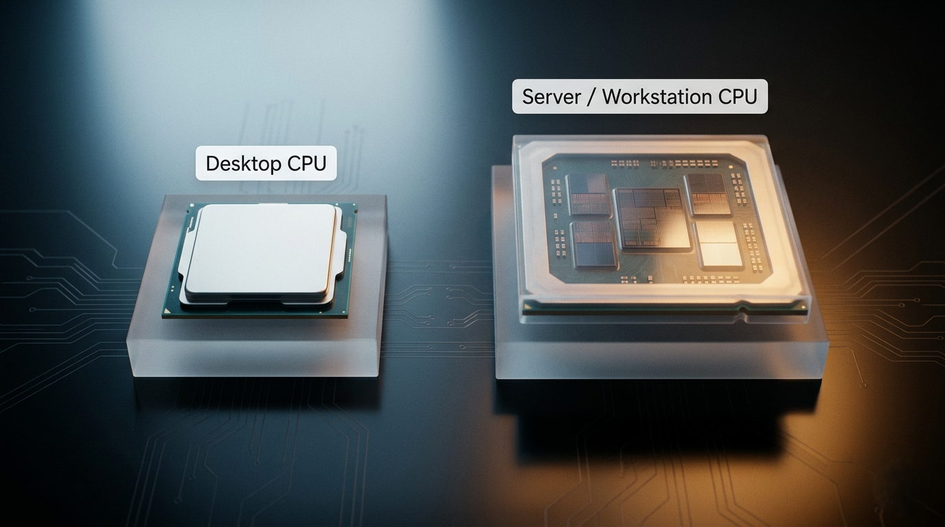 Desktop CPU vs. Server CPU: Architecture Differences Explained for 2026 ...