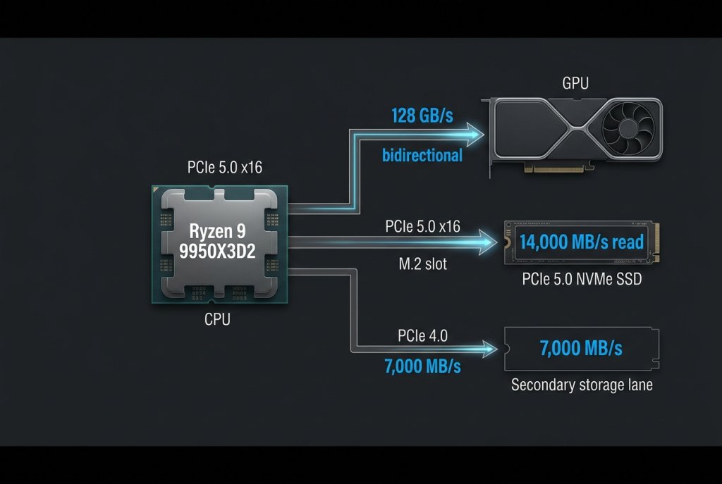 AMD Ryzen 9 9950X3D2 Build Guide: AM5 Motherboard, DDR5, and PCIe 5.0 ...